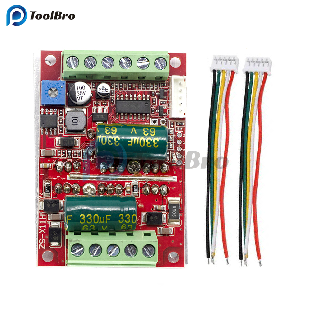 400W 20A BLDC 3-Phase DC Brushless Motor Speed Controller Module DC 6 ...