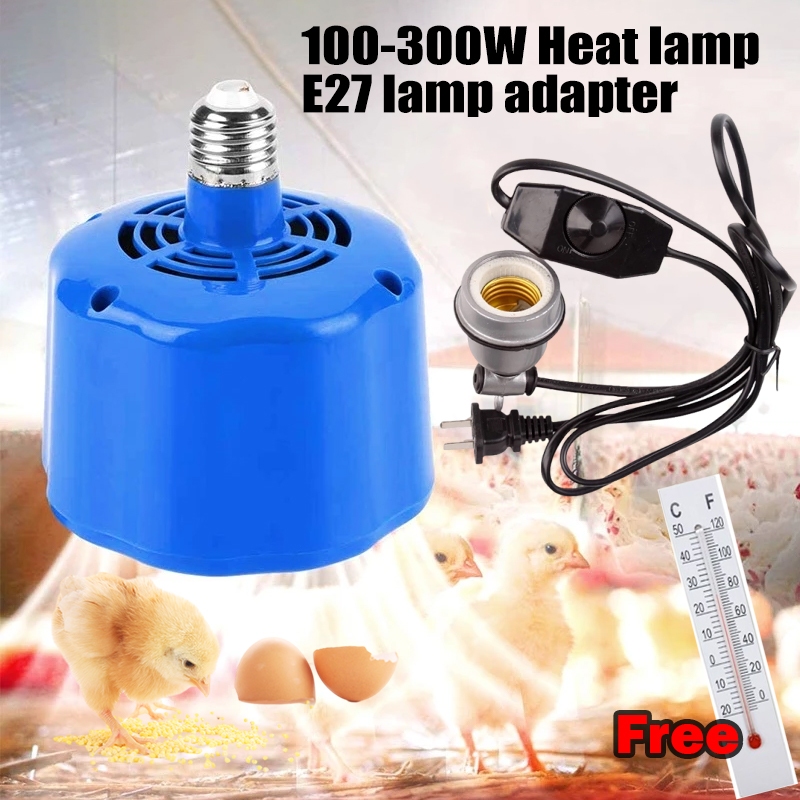 100-300W Heating Lamp Temperature Controller Heater Farm Animal Egg ...