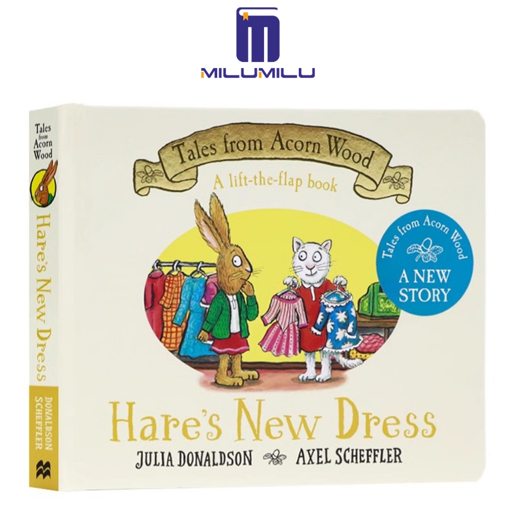Hare's New Dress: A Lift-the-flap Story (Tales From Acorn Wood) Board ...