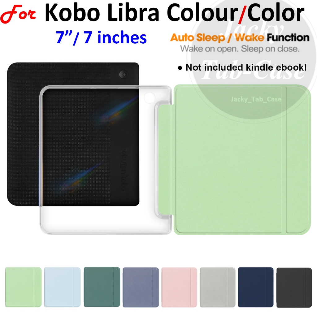 For Kobo Libra Colour (Model No. N428) 7" Color E-book Protective Case ...