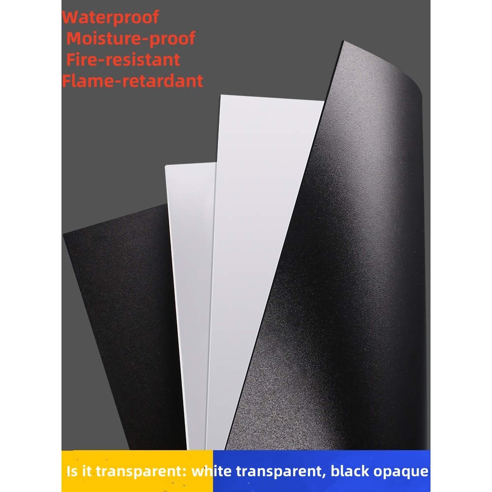 220mmx400mmx0.8/1.0mm PP board frosted plastic board hard black and ...
