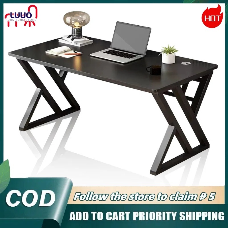 【LUUO+COD+Ready Stock】120/100CM Computer Table for Desktop Small Study ...