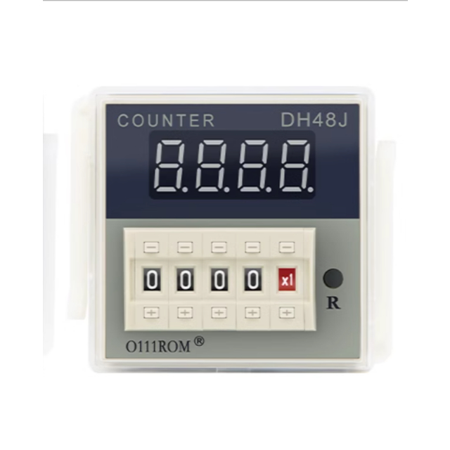 Counter DH48J-8 Industrial 220v24v380v8 Pin Digital Display Punching ...