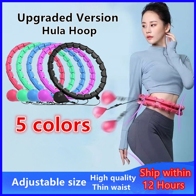Upgraded Version Hula Hoop Adjustable Size with 24 Detachable Links for ...