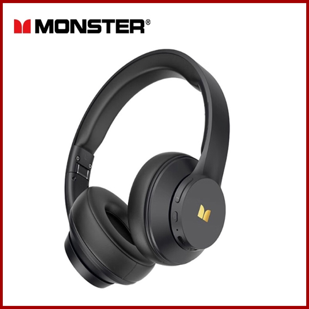 Monster MH22202 Wireless Bluetooth Headphone Stereo Noise Cancellation ...