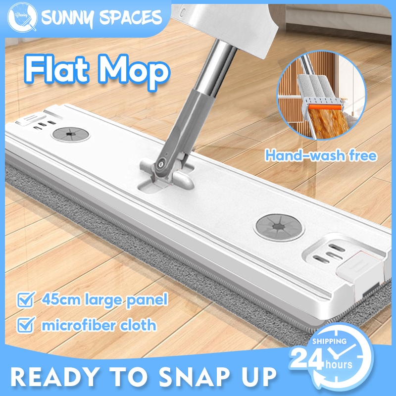 SUNNY 360° Rotation Mop with Squeezer Automatic Dehydration Hand-Free ...