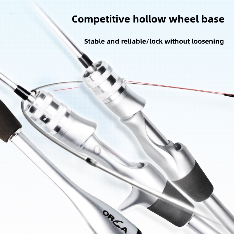 ORCA UL Fishing Rod Full Carbon Spinning Rod Baitcasting Rod Ultralight ...