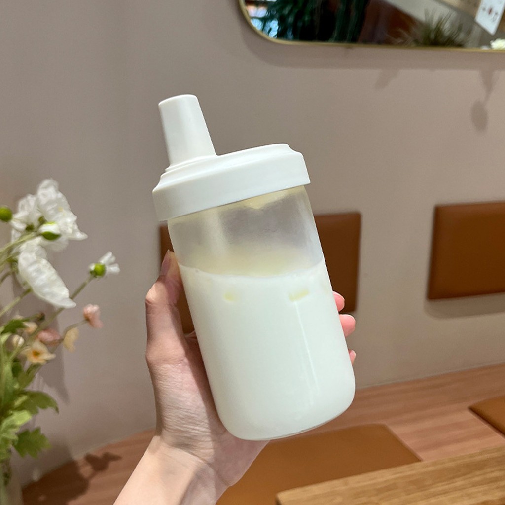 Pearl milk tea straw cup 500ml /850ML Portable straw cup Large capacity ...