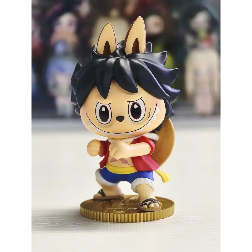 Labubu The Monsters x One Piece series pop mart 100% legal art toy ...