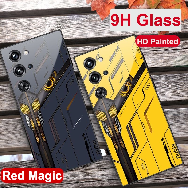 9H Glass Case For Nubia Red Magic 10 Pro Cases Hard Tempered Glass ...