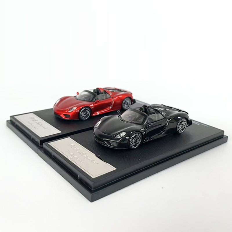 Time Micro 1:64 Model Car Porsche 918 Spyder Alloy Die-cast Vehicle ...
