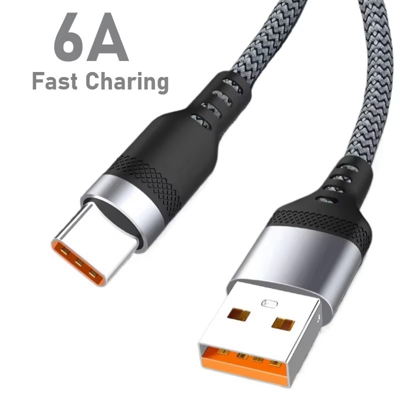 8M/5M/3M USB to TYPE C Cable Fast Charging Wire 1M/2M Braided Data ...