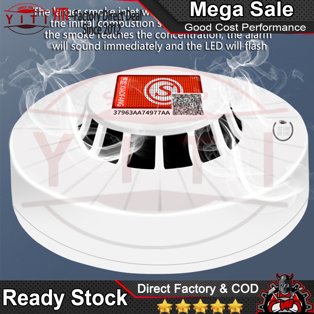2025 New Smoke Detector Wireless Smoke Sensor Fire Detector Home Fire ...