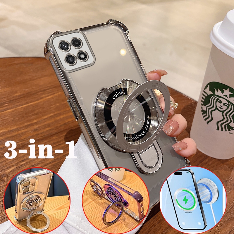 [3 in 1]Case for honor x6b x8b x8a 5g phone casing Softcase Silicone ...