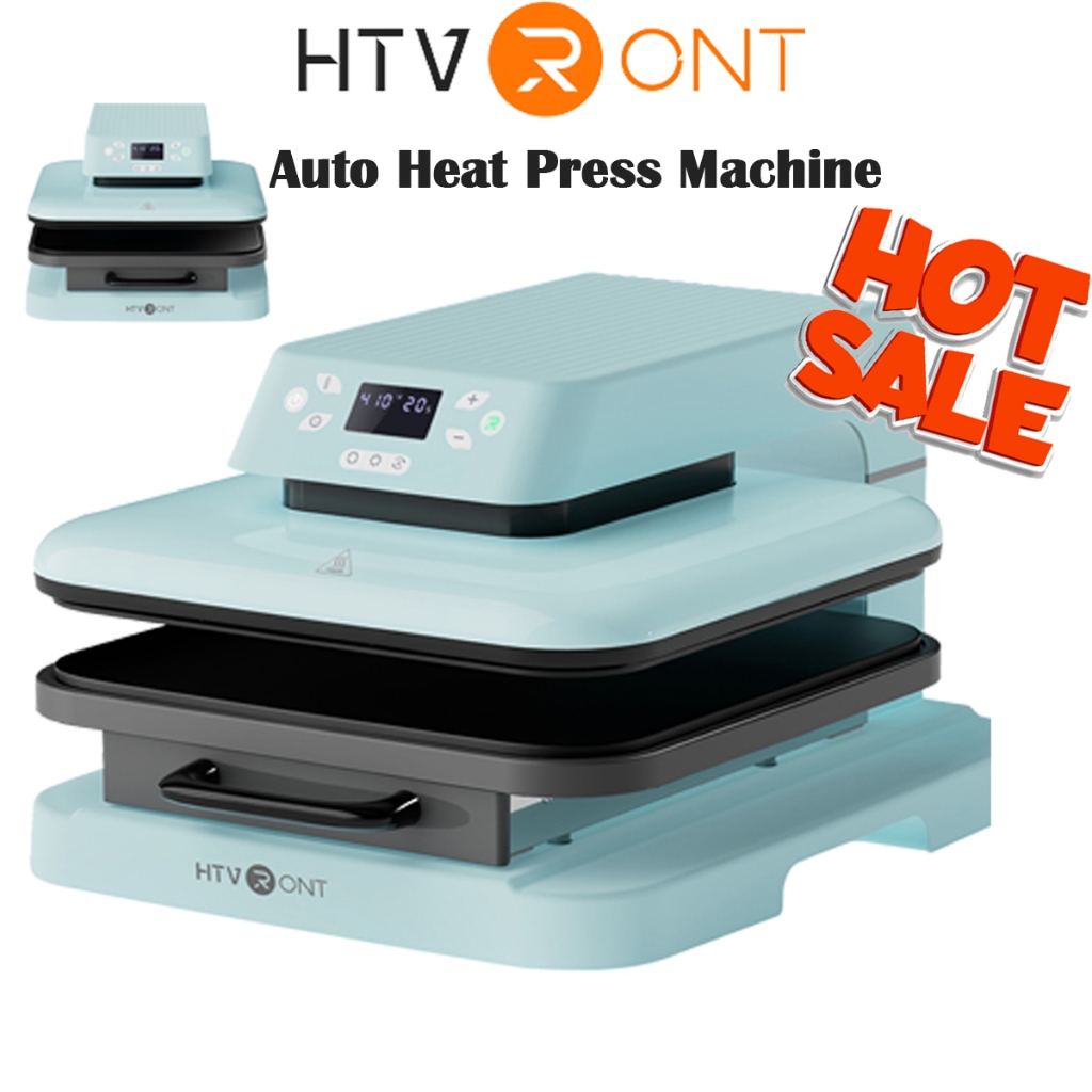 HTVRONT 15"x15" 220V Auto Heat Press Machine Transfer Sublimation ...