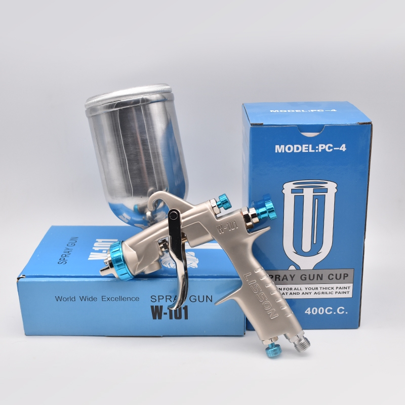 Original Japan Made Spray Gun W-101 HVLP Gravity Feed Spray Paint Tool ...