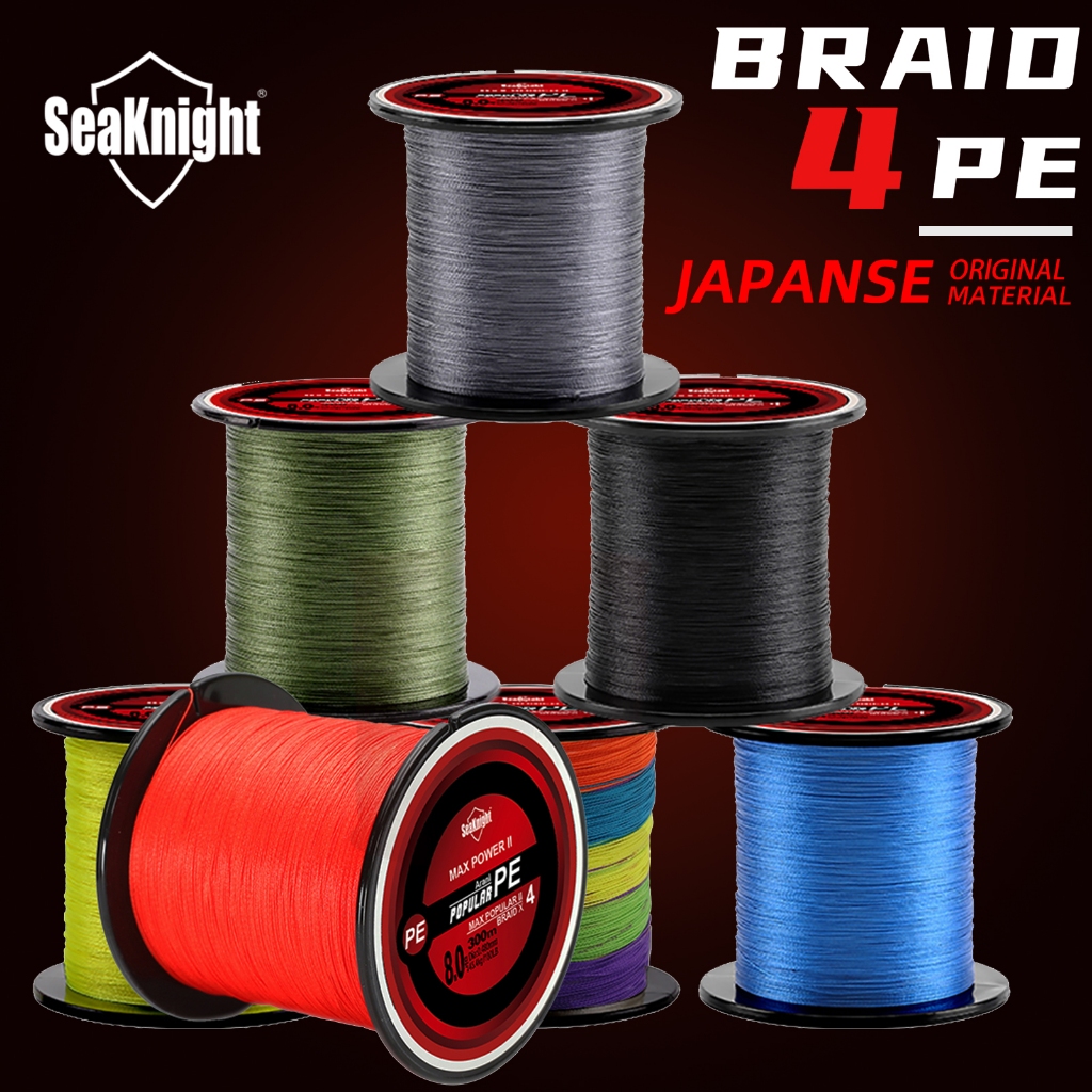 SeaKnight TriPoseidon 4 Strands Braided Fishing Line 300M PE Braid ...