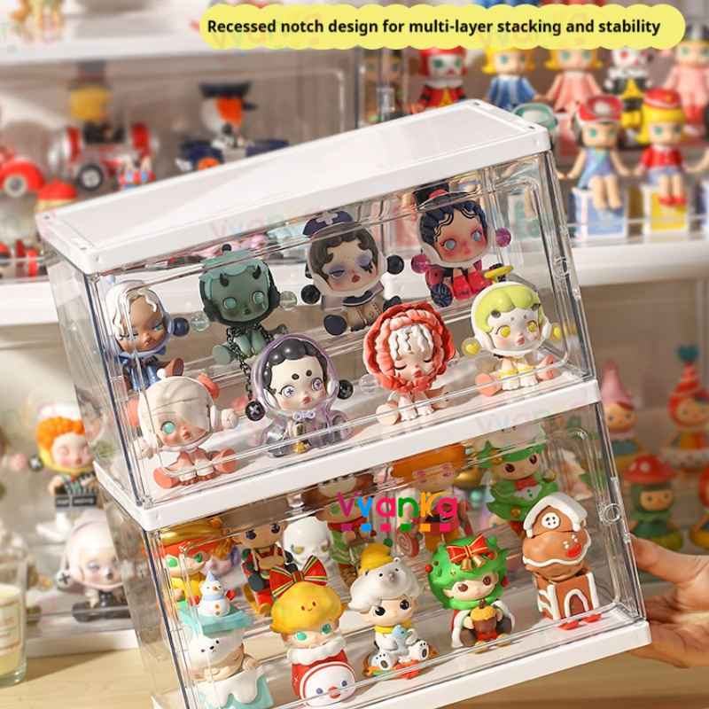 From PH Acrylic Display Case Boxes Popmart Transparent Stackable ...