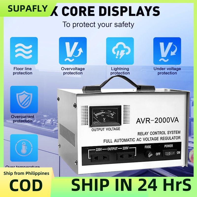 AVR Automatic Voltage Regulator 2000Watts Avr For TV Servo Motor SVR ...