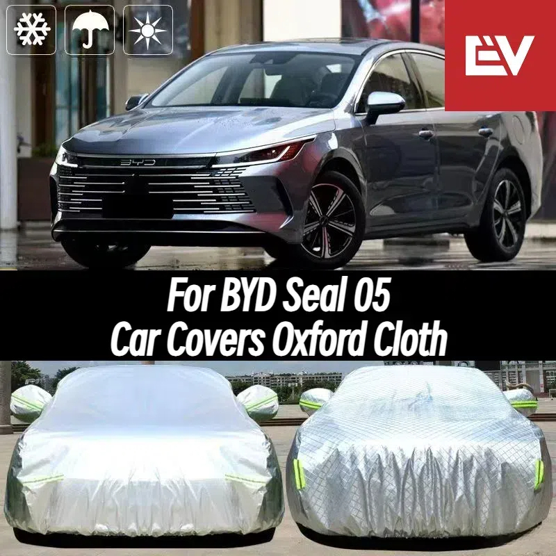 For BYD Seal 5 Car Cover Extra Thick Oxford Cloth Full Cover Rain/Sun ...