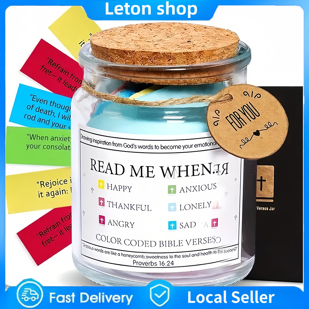 Bible Verses In A Jar for Emotions and Feelings, Spiritual Christian ...