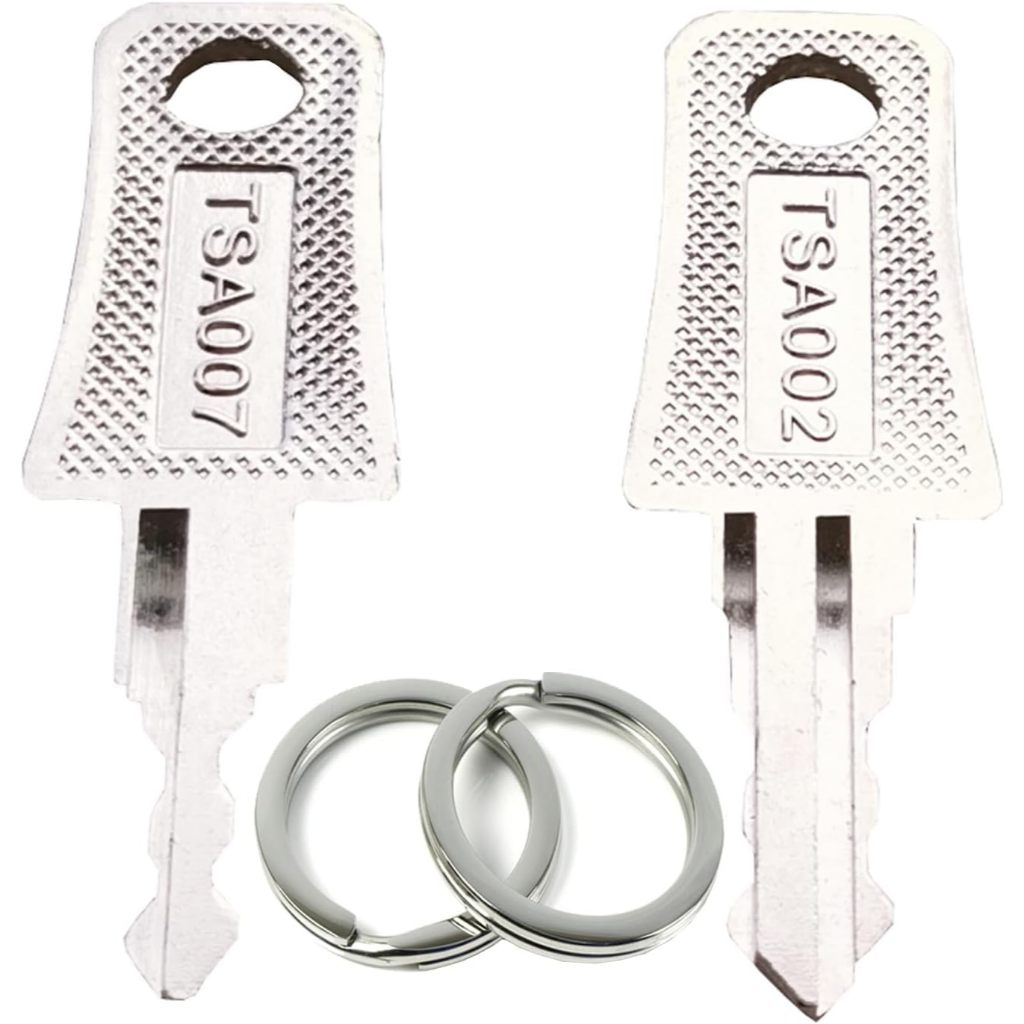 TSA Key TSA007 TSA002 Universal Lock Key Master Suitcase Keys with 2Pcs ...