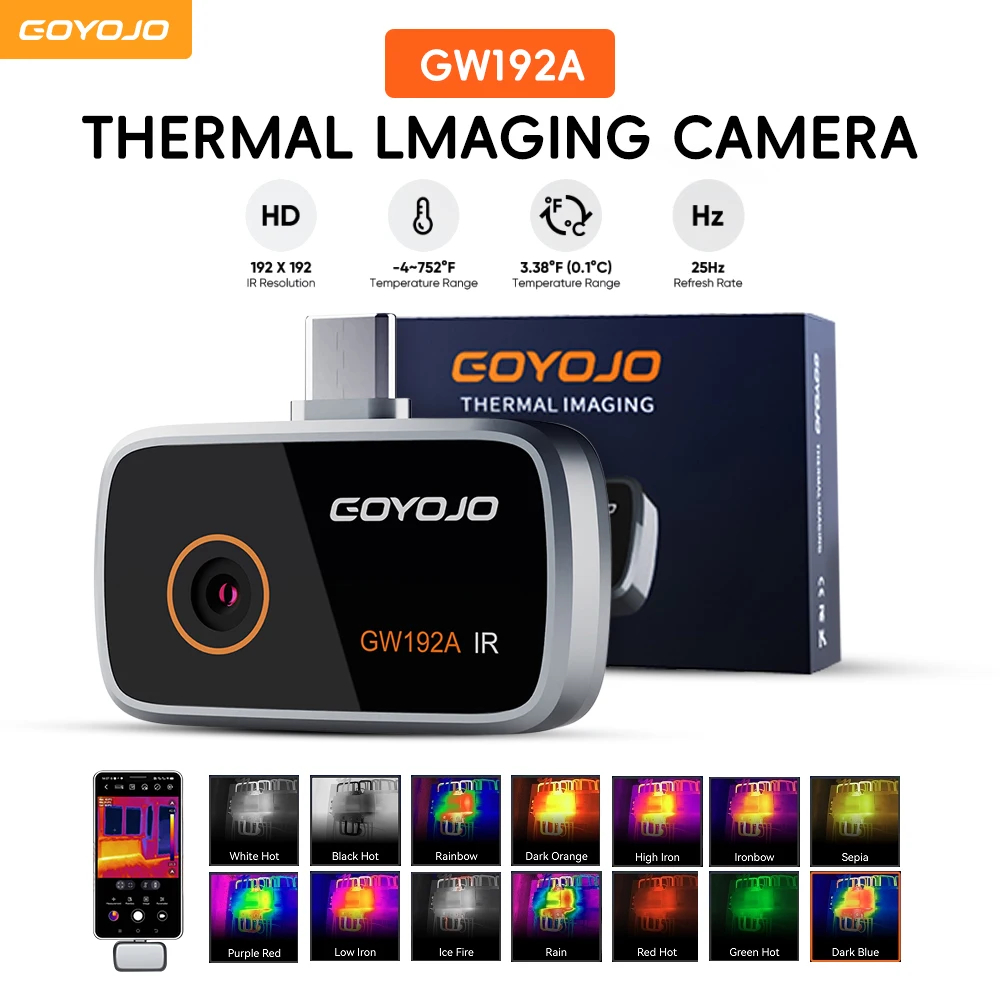 GOYOJO New Thermal Imaging Camera compatible with Android Phone ...