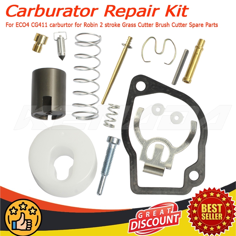 Carburator Repair Kit fit for ECO4 CG411 carburtor for Robin 2 stroke ...