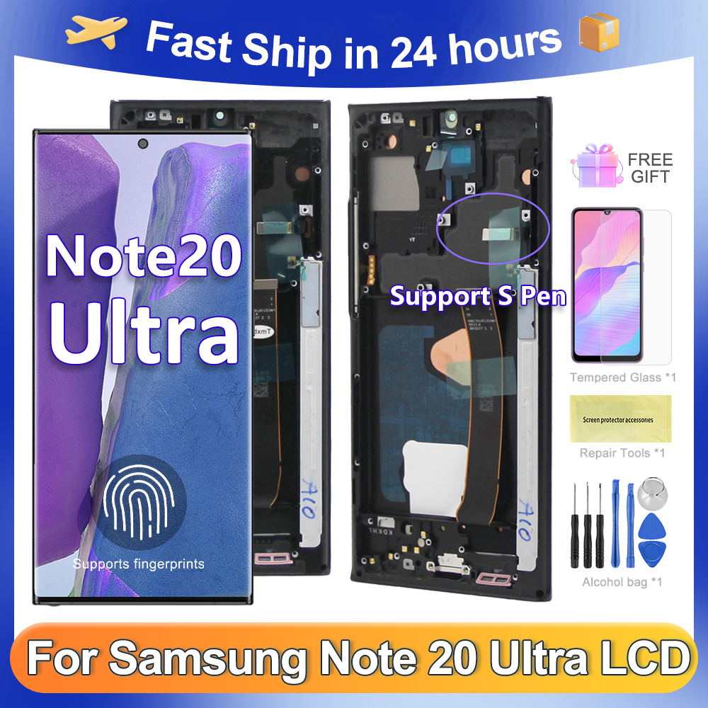 AMOLED Samsung Galaxy Note 20 Ultra 4G 5G LCD Display SM-N985F SM-N986B ...