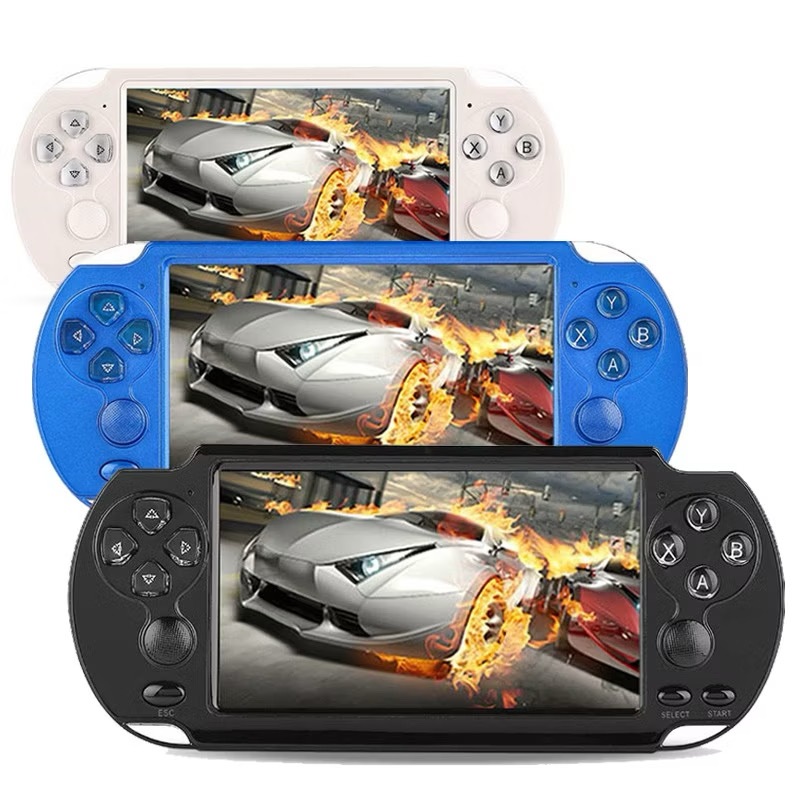 X6 Handheld Game Console 10000 Games 8GB Movie Memory Downloadable MP3 ...