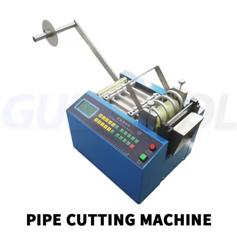 Fully Automatic Pipe Cutting Machine Heat Shrink Pipe Cutting Machine Computer Silicone Tube PU ...