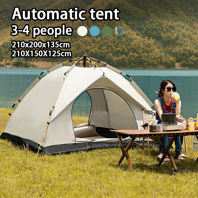 Automatic Tent Camping Tent Outdoor Tent Auto Tent Sleeping Bag ...