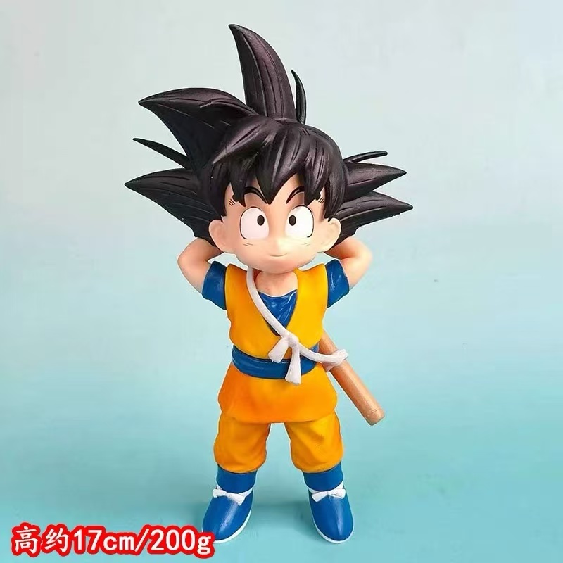Anime Dragon Ball Figure Son Goku Action figures Standing Posture Model ...