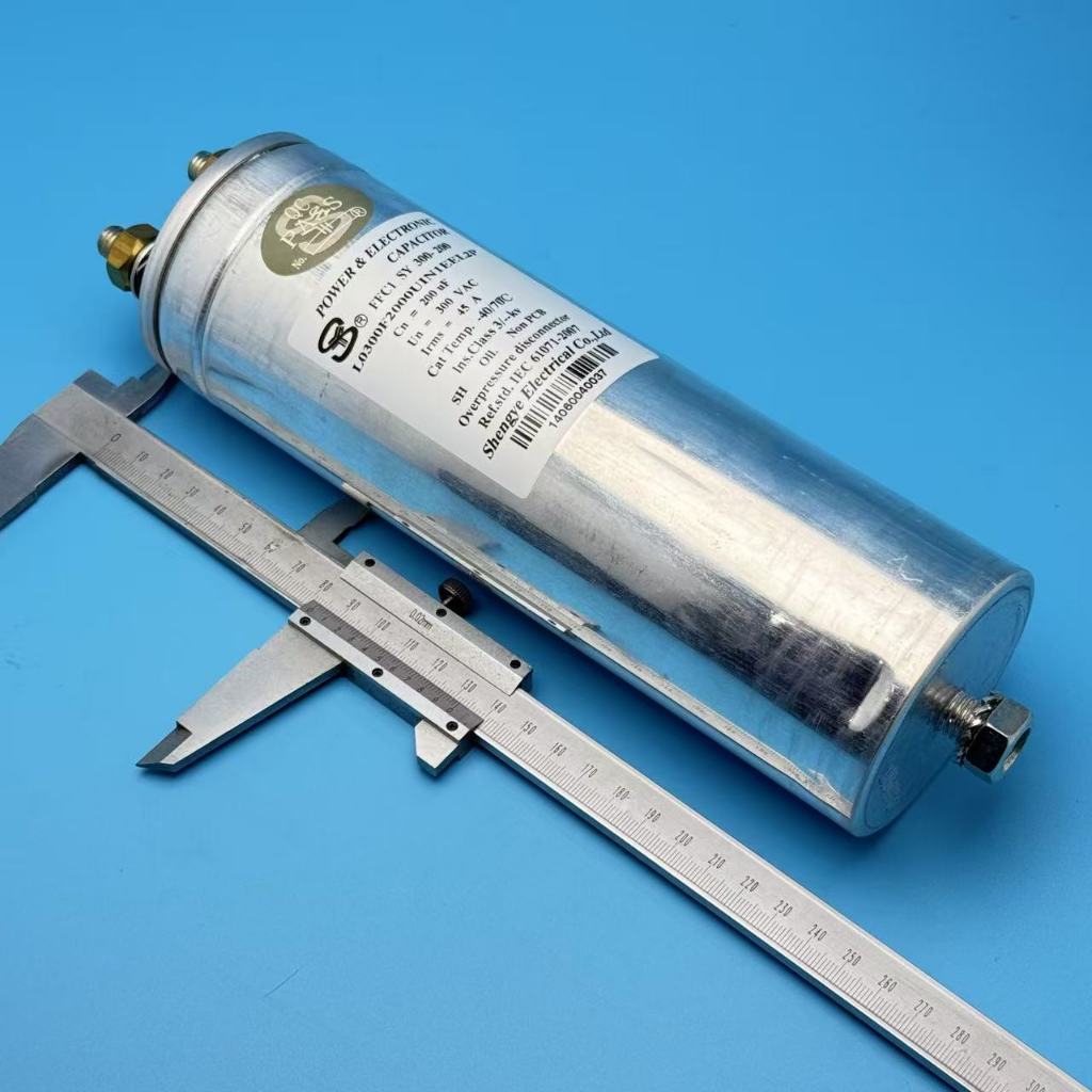 Brand New Film Oil Immersion Capacitor 300VAC 200UF DC Voltage ...