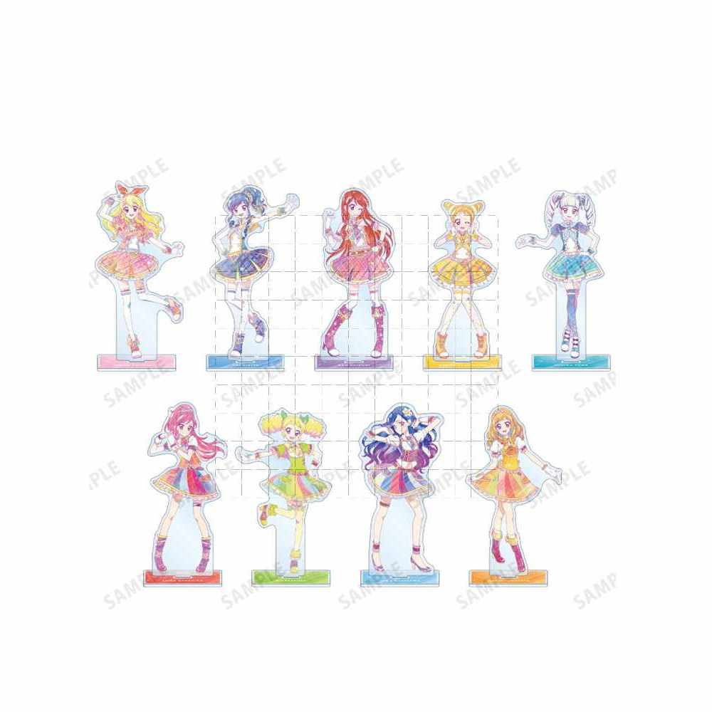 Aikatsu! Anime Character Acrylic Stands Kiryu Aoi Hoshimiya Ichigo ...