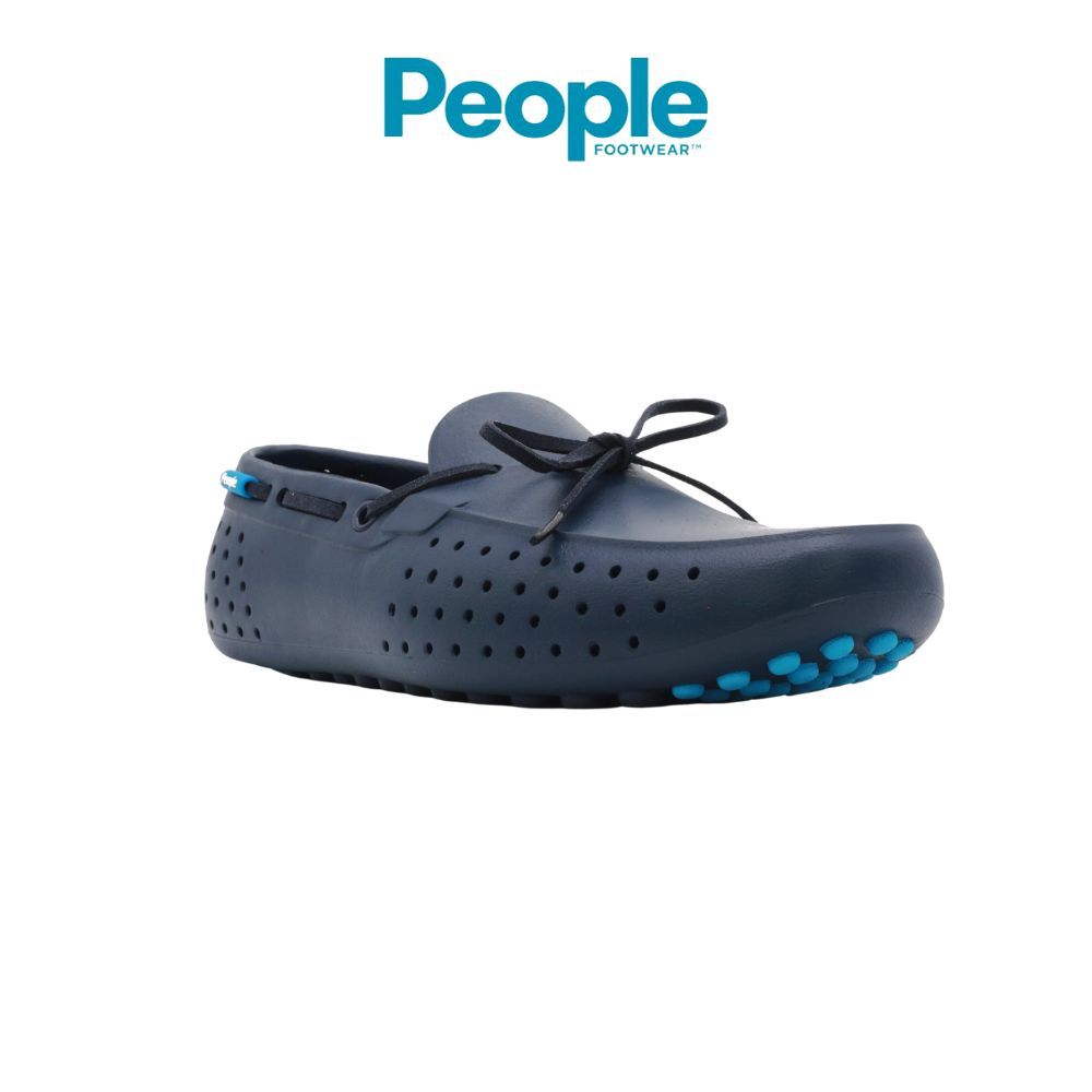 People Footwear USA Senna Mariner Blue, Premium Rubber Boat Shoes ...