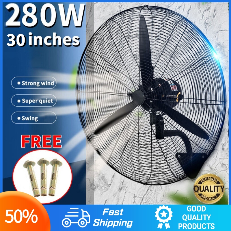 Industrial fan stand big fan 30 inch standard electric three speed ...