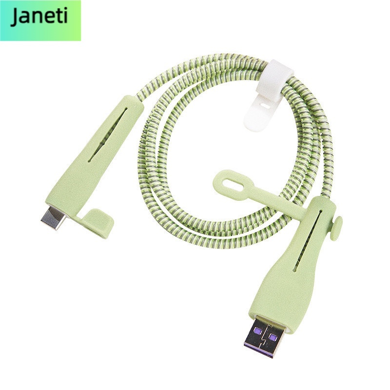 Soft Silicone Charger Protector Charging Cable Cover Cord Compatible ...