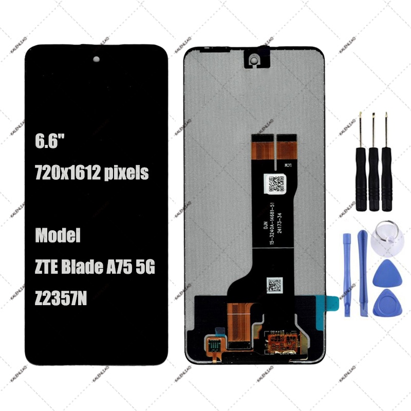 Original ZTE Blade A35 A75 A72 A72S 4G 5G LCD Display Touch Screen Digitizer Assembly ...