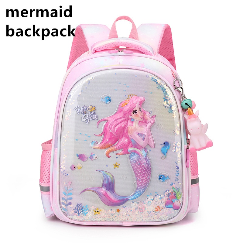 Ready Stock children backpack for woman mermaid backpack hello kitty ...