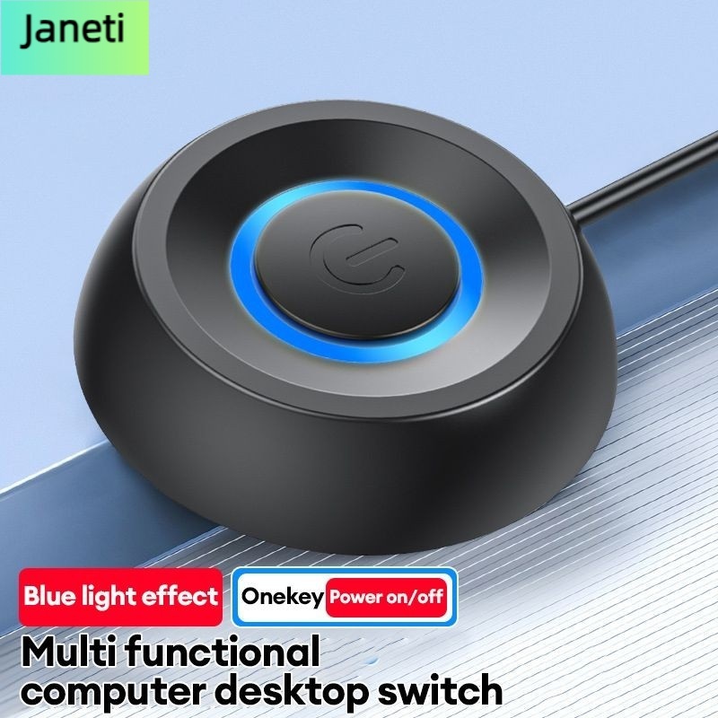 Desktop Mobile Switch Button Desktop Computer External Switch Button Switch Extension Cable ...
