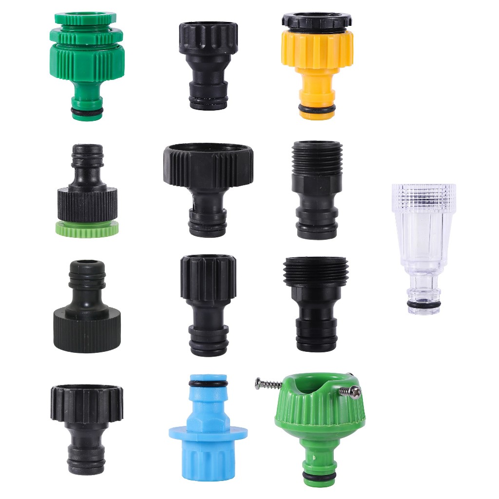 1/2" 3/4" Quick Connect Faucet Adapter 16mm Garden Watering Connector ...