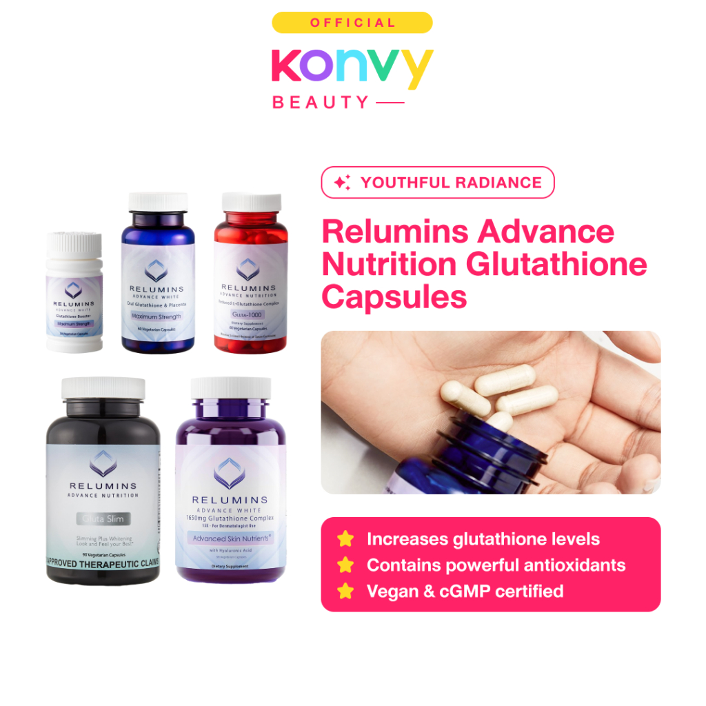 Relumins Advance Nutrition Glutathione Capsules | Shopee Philippines