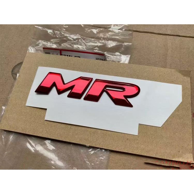 Mitsubishi (Lancer/Evo X/Inspira/CZ4A/Ralliart) Red MR logo / Red MR ...