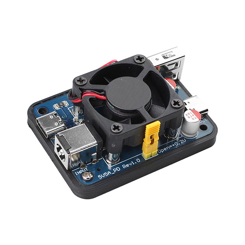 Raspberry Pi 5 5V5A PD Power Converter Expansion Board DC Power Supply ...