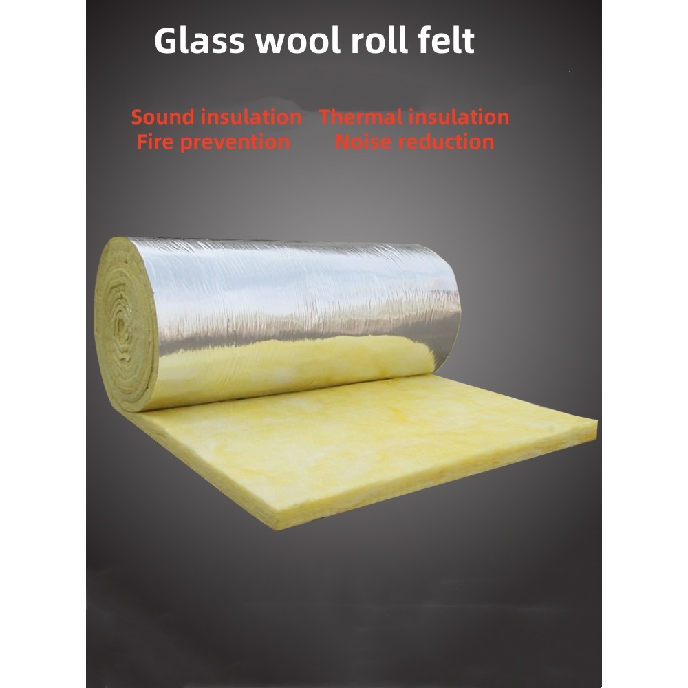 A-level fireproof centrifugal glass wool roll felt breeding greenhouse ...