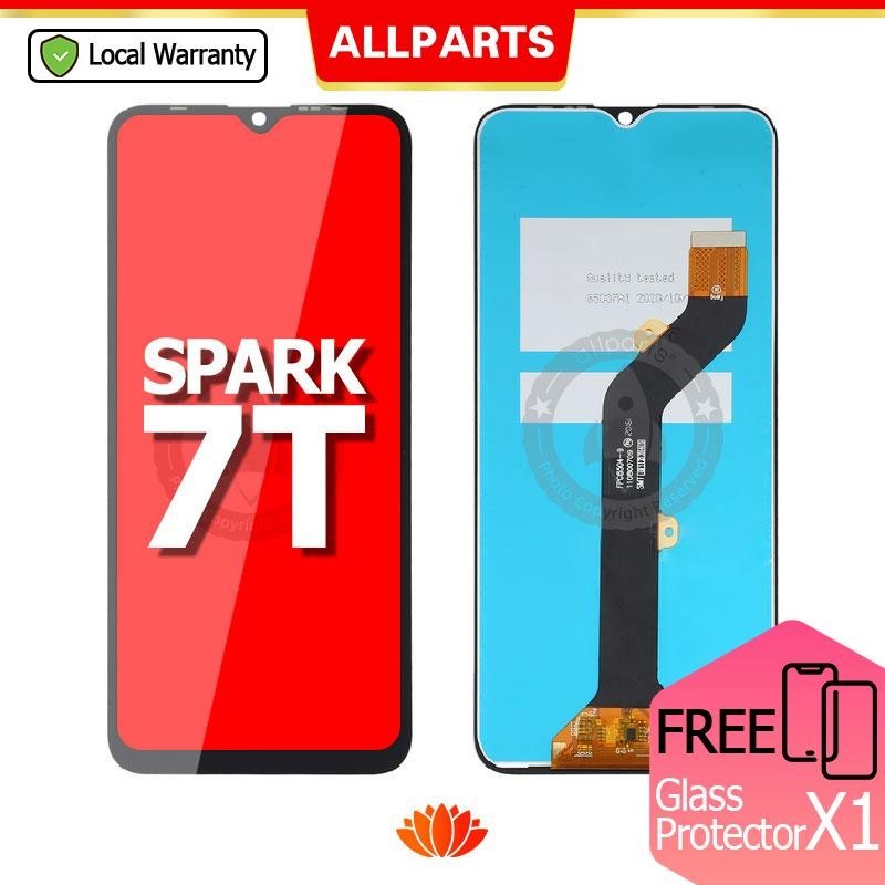 Allparts Display For Tecno Spark 7 7T Lcd Touch Screen Digitizer Replacement Kf6p | Shopee ...