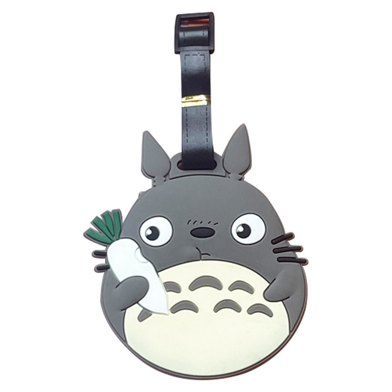 Cute Totoro Luggage Tag - Waterproof Silicone Travel Bag Tag with ...