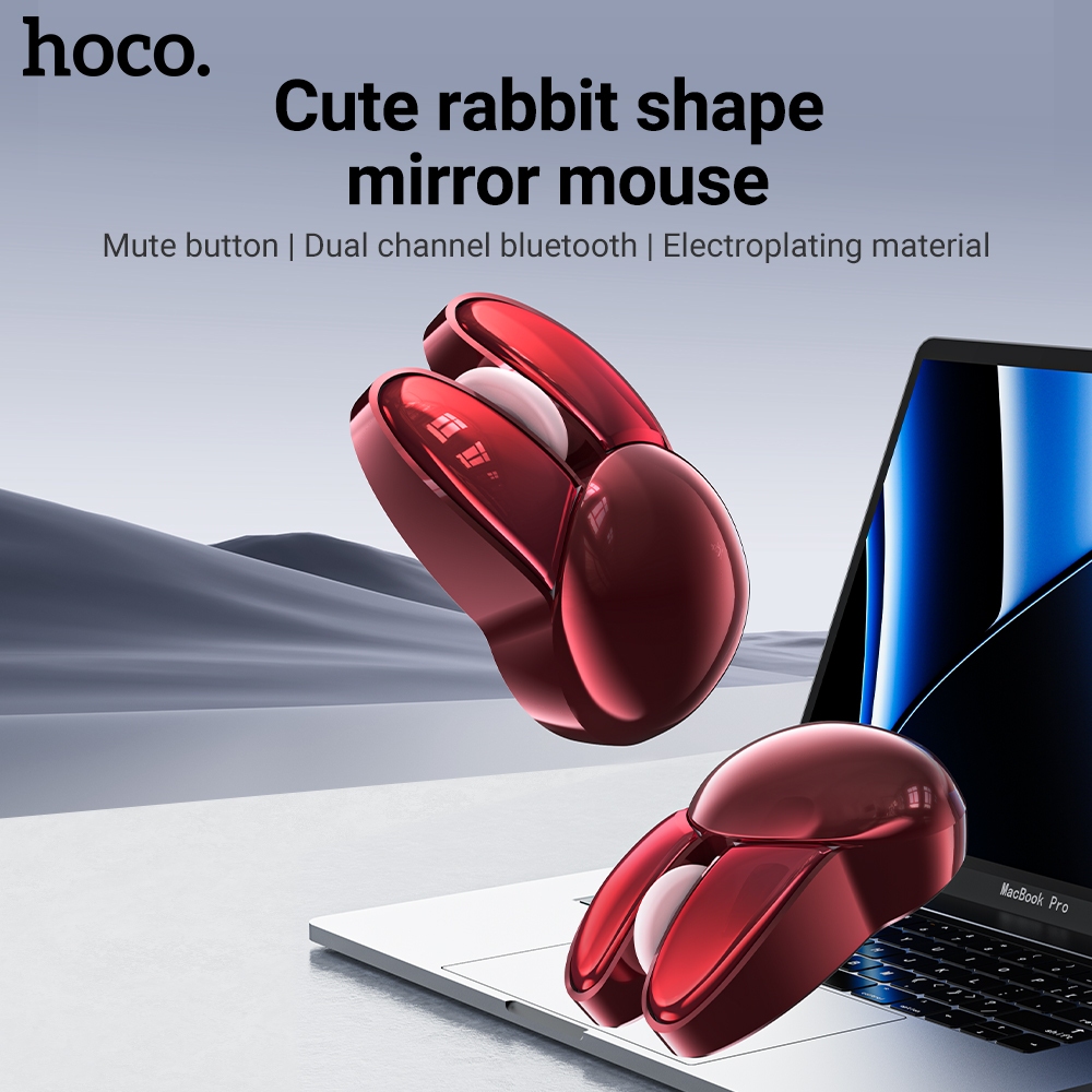[2025 new] HOCO Original M6DM Cute Rabbit Ear Silent Wireless Bluetooth ...