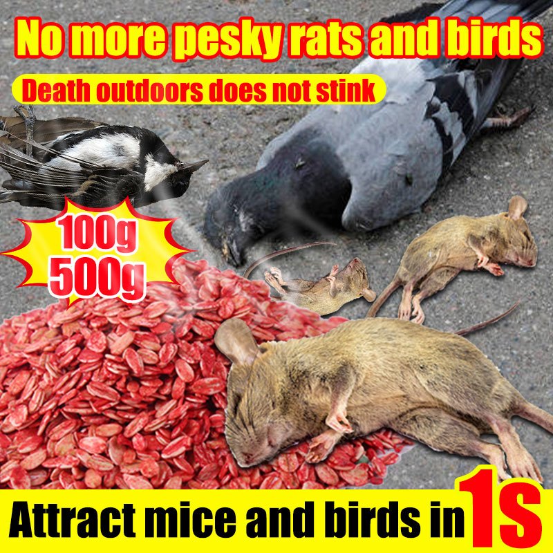 No more pesky rats and birds rat killer 100g bird poison rat poison rat ...